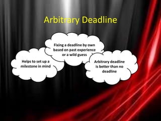 How to deal with deadlines | PPSX