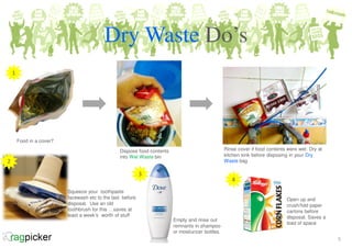 How to Deal with Dry waste | PDF