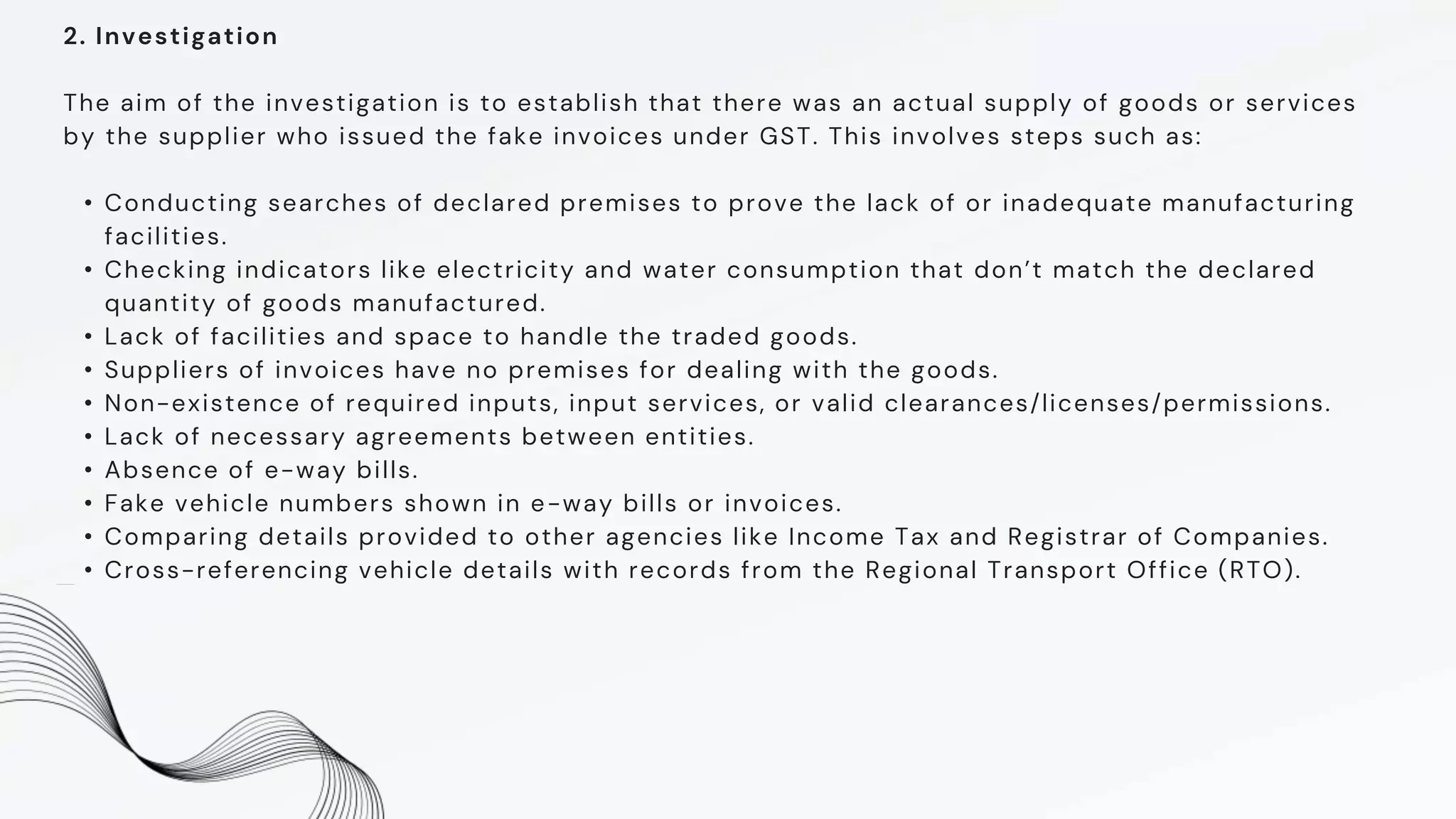 How to deal with Fake Invoices under GST? | PPTX