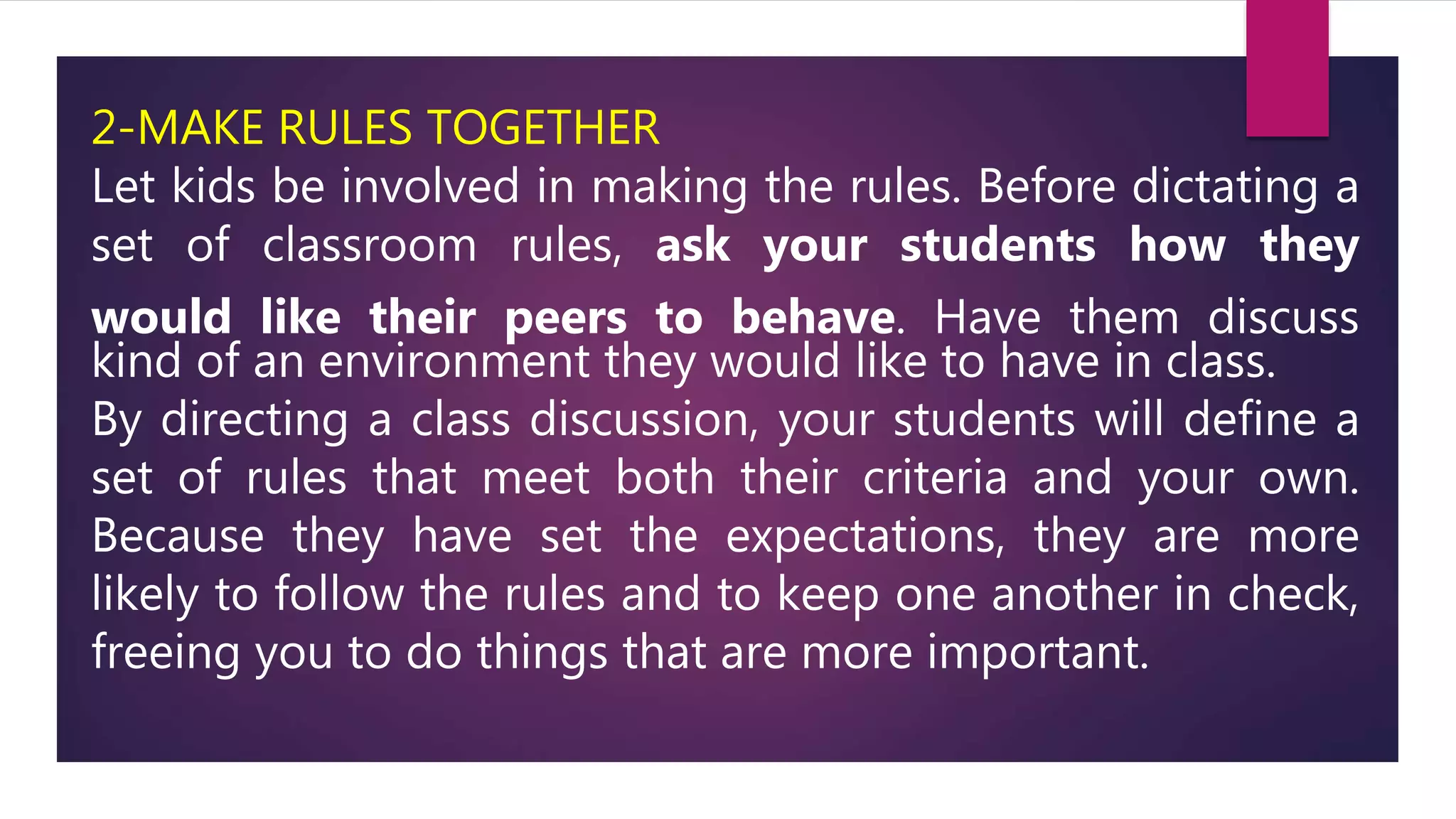 How to deal with indiscipline in the classroom ? | PPTX
