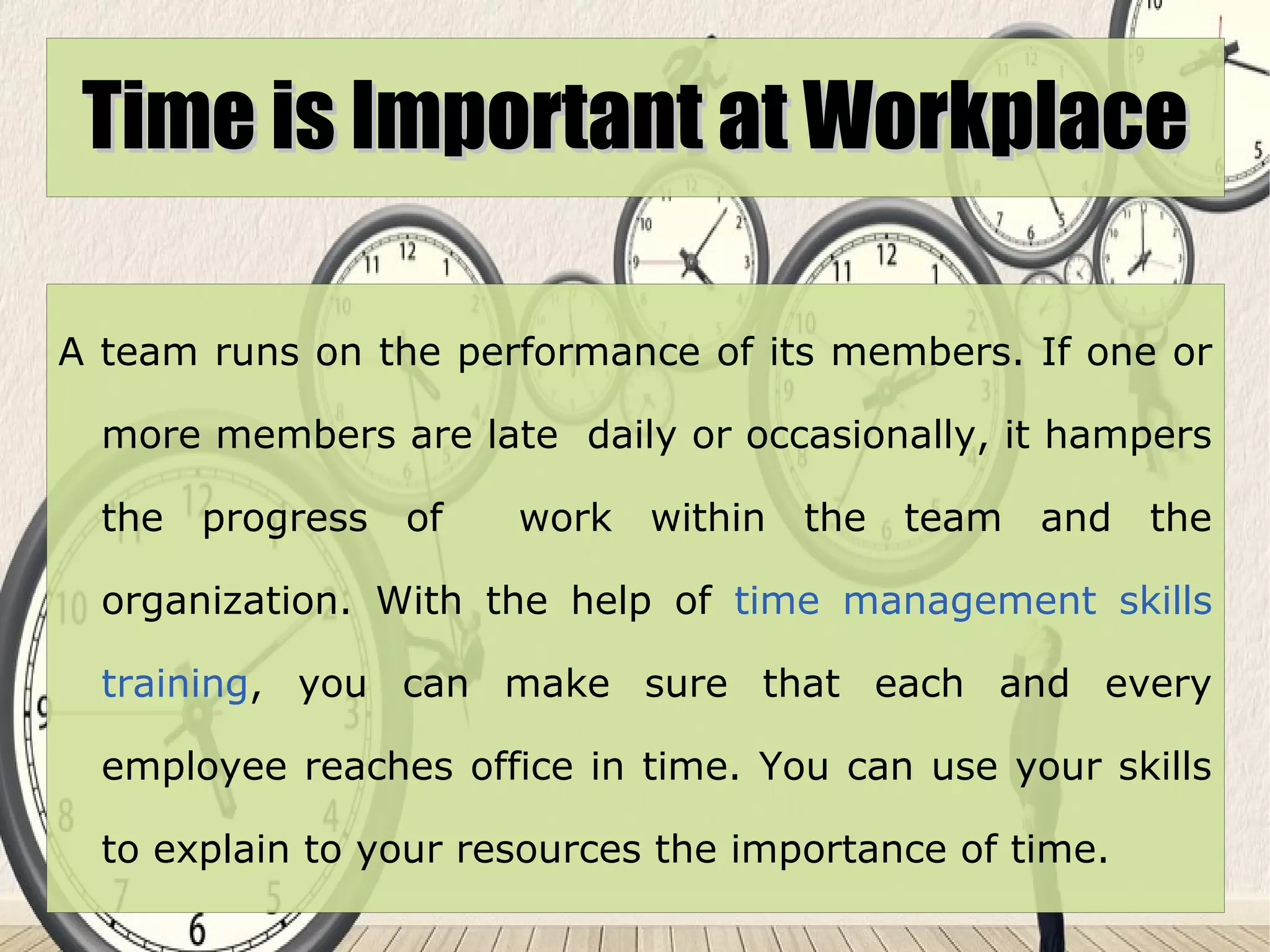 How to deal with late employees? | PPT