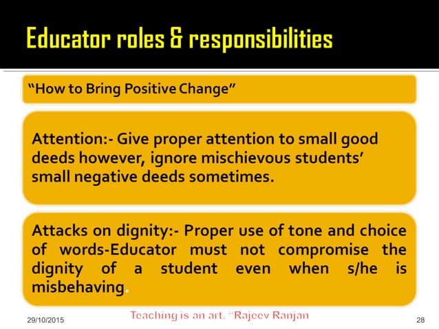 How to Deal with Student Misbehaviour | PPT | Secondary Education ...