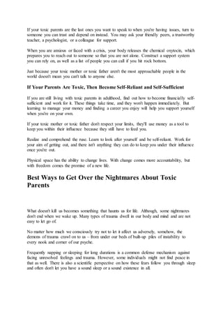 How to deal with toxic parents in the 21st century (A guide from www ...