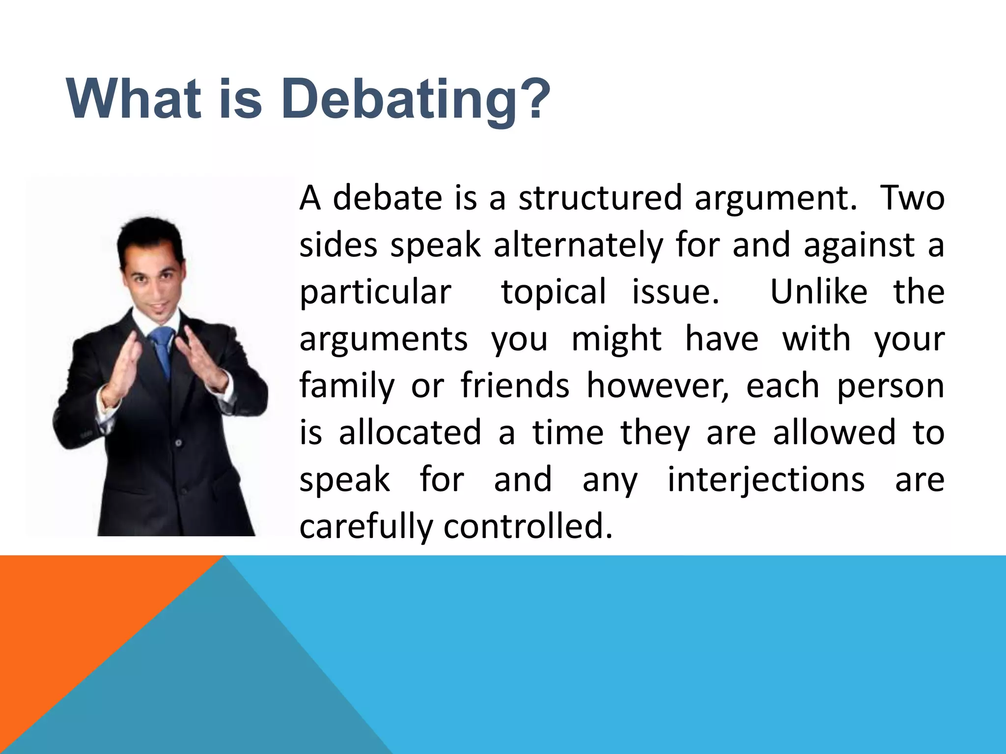 How to debate | PPTX