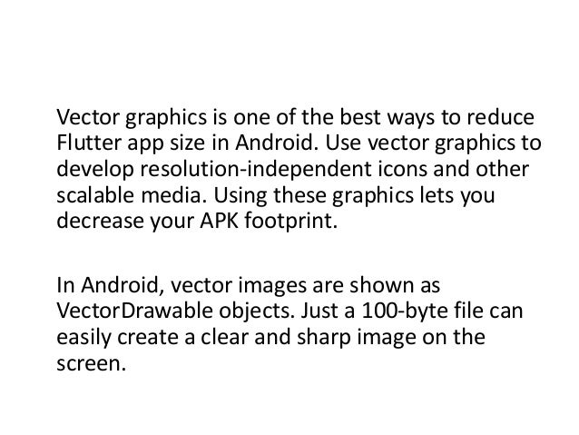 How to Decrease Flutter App size in Android Platform? | PDF