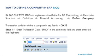 Best SAP FI Training in Pune | SAP FICO Course PUNE | PPT