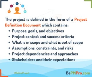 How to Define a Project? | PDF