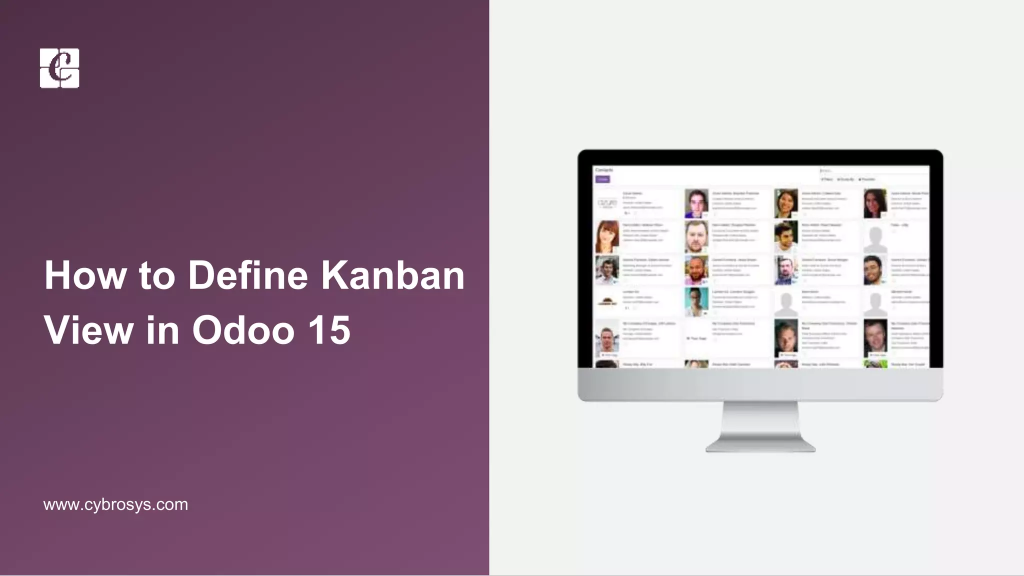 Defining Kanban View in Odoo15 | Advanced Views | PPTX