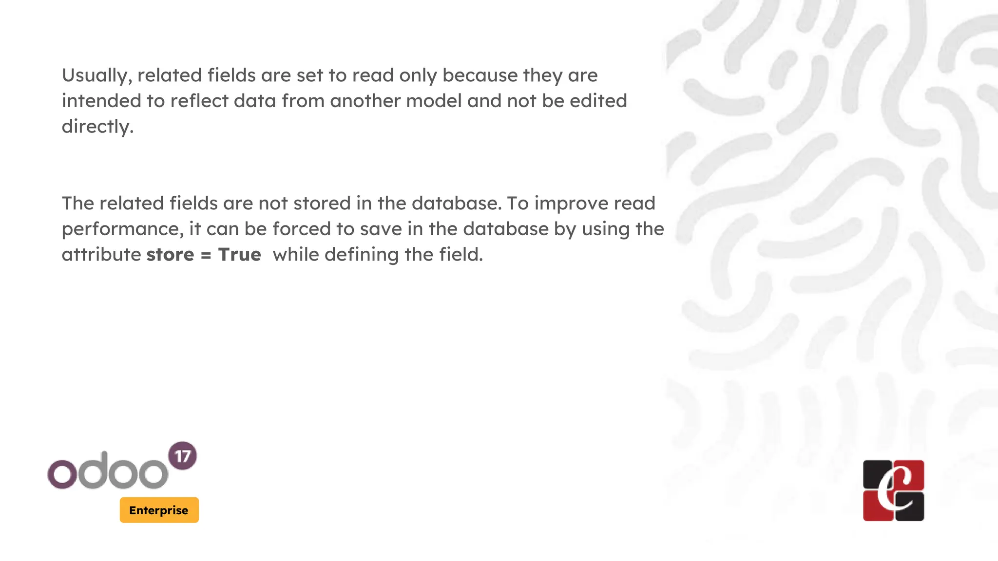 How to define Related field in Odoo 17 - Odoo 17 Slides | PPT