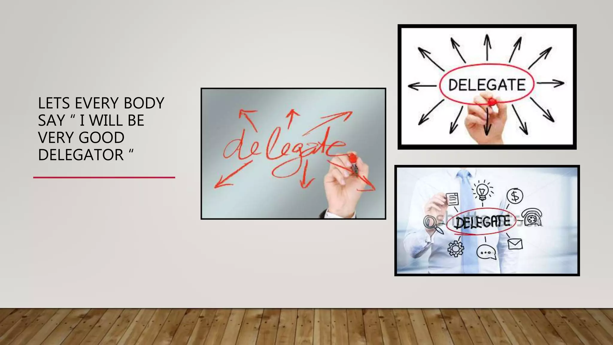 How to delegate effectively | PPT