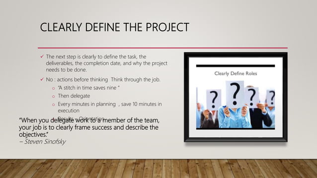 How to delegate effectively | PPT