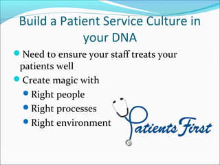 How to delight your patients | PPT