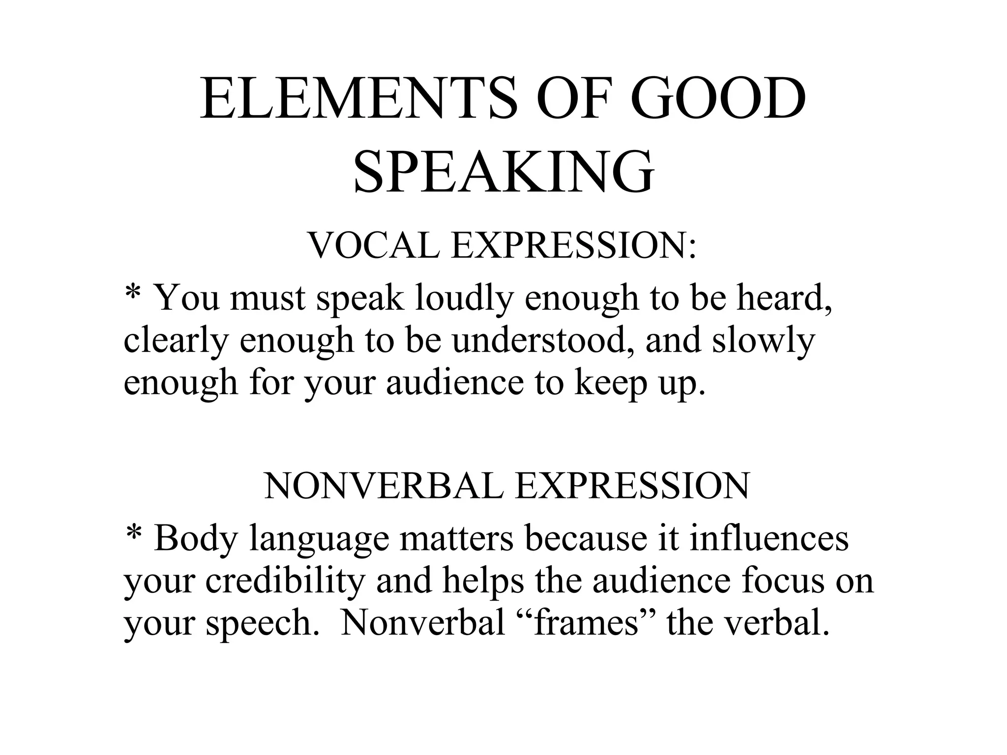 How to deliver a speech | PPT