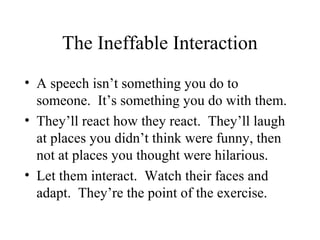 How to deliver a speech | PPT