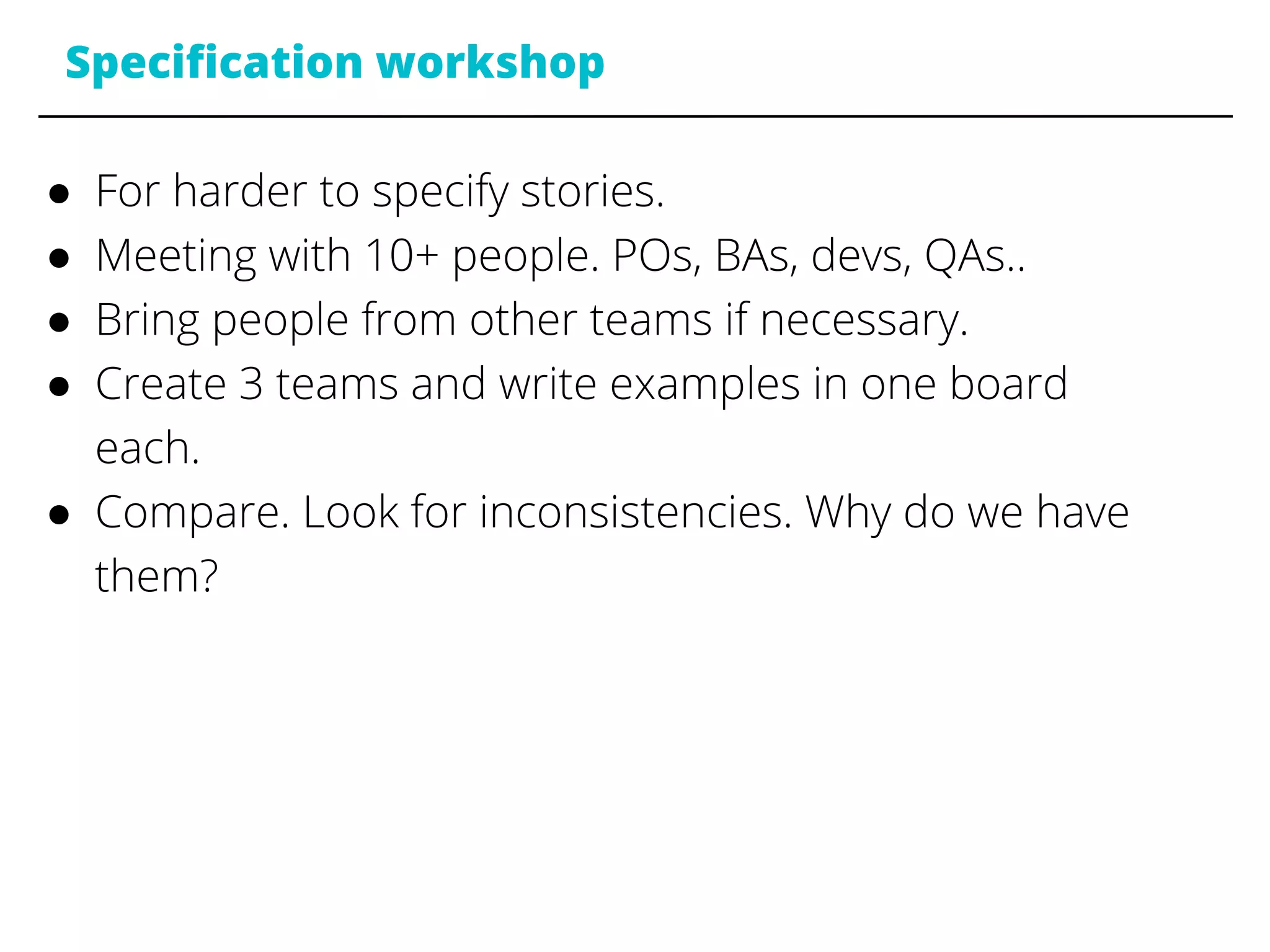 How to deliver the right software (Specification by example) | PPT