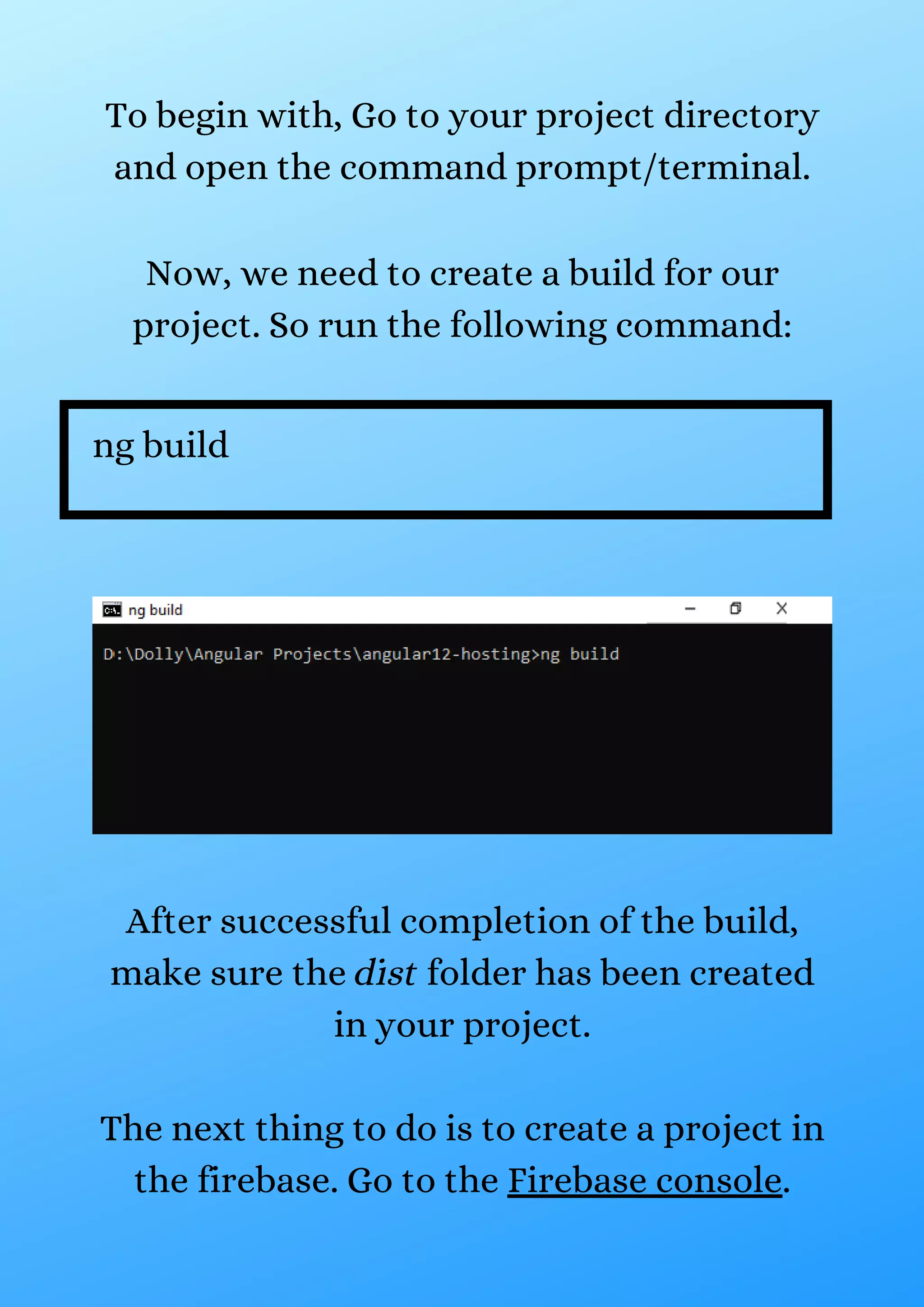 How to deploy angular 12 application using firebase hosting | PDF How to deploy angular 12 application using firebase hosting | PDF