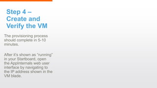 How to deploy AppInternals in azure | PPTX | Cloud Computing | Internet