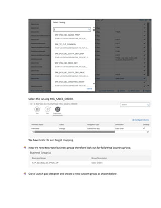 How to deploy sap standard fiori app in the s4 hana on premise system | PDF