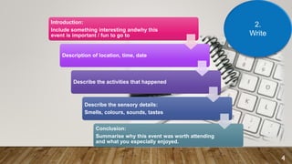 How to describe an event | PPT
