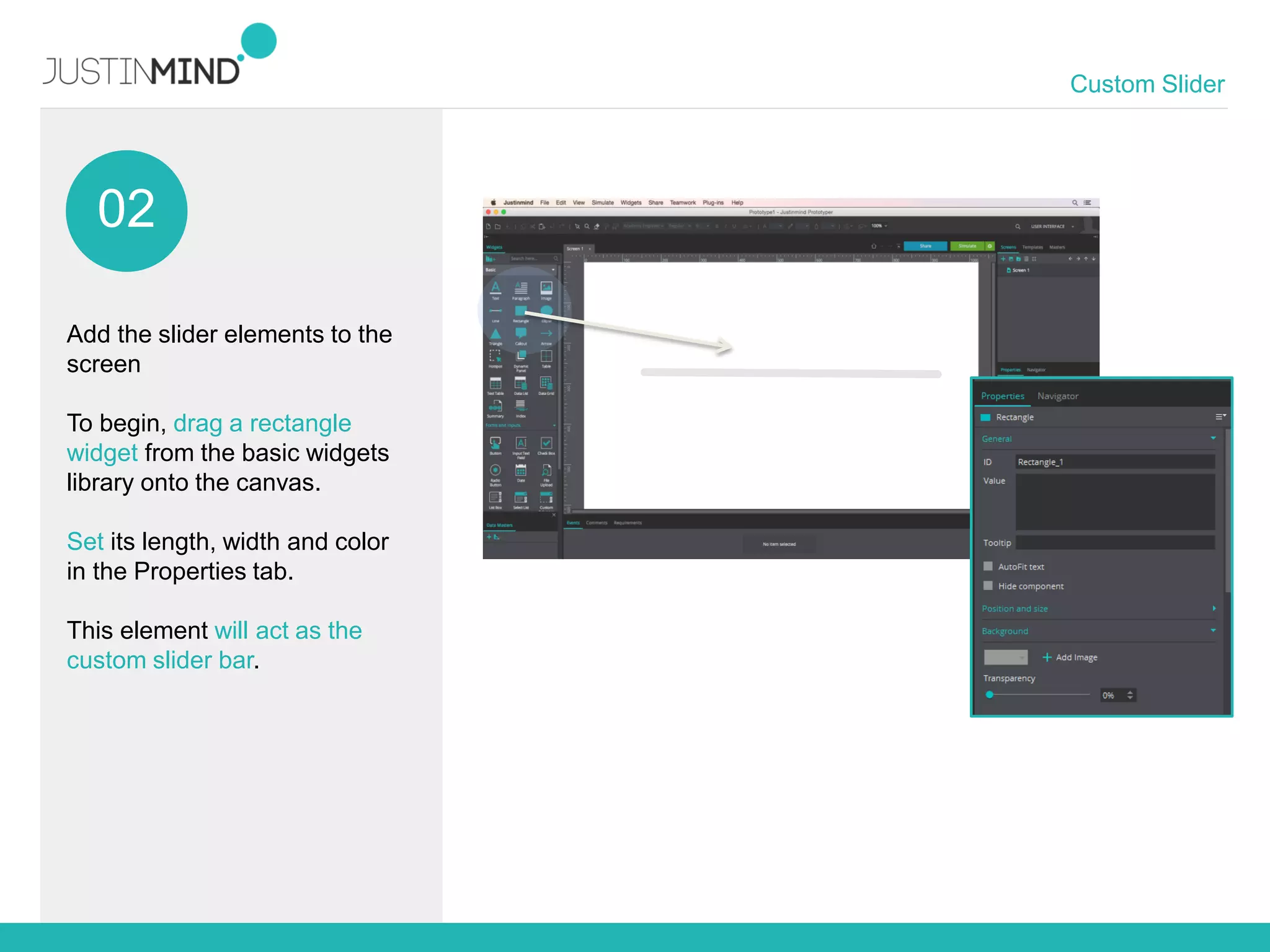 How to design a custom slider in your wireframe | PPT | Free Download