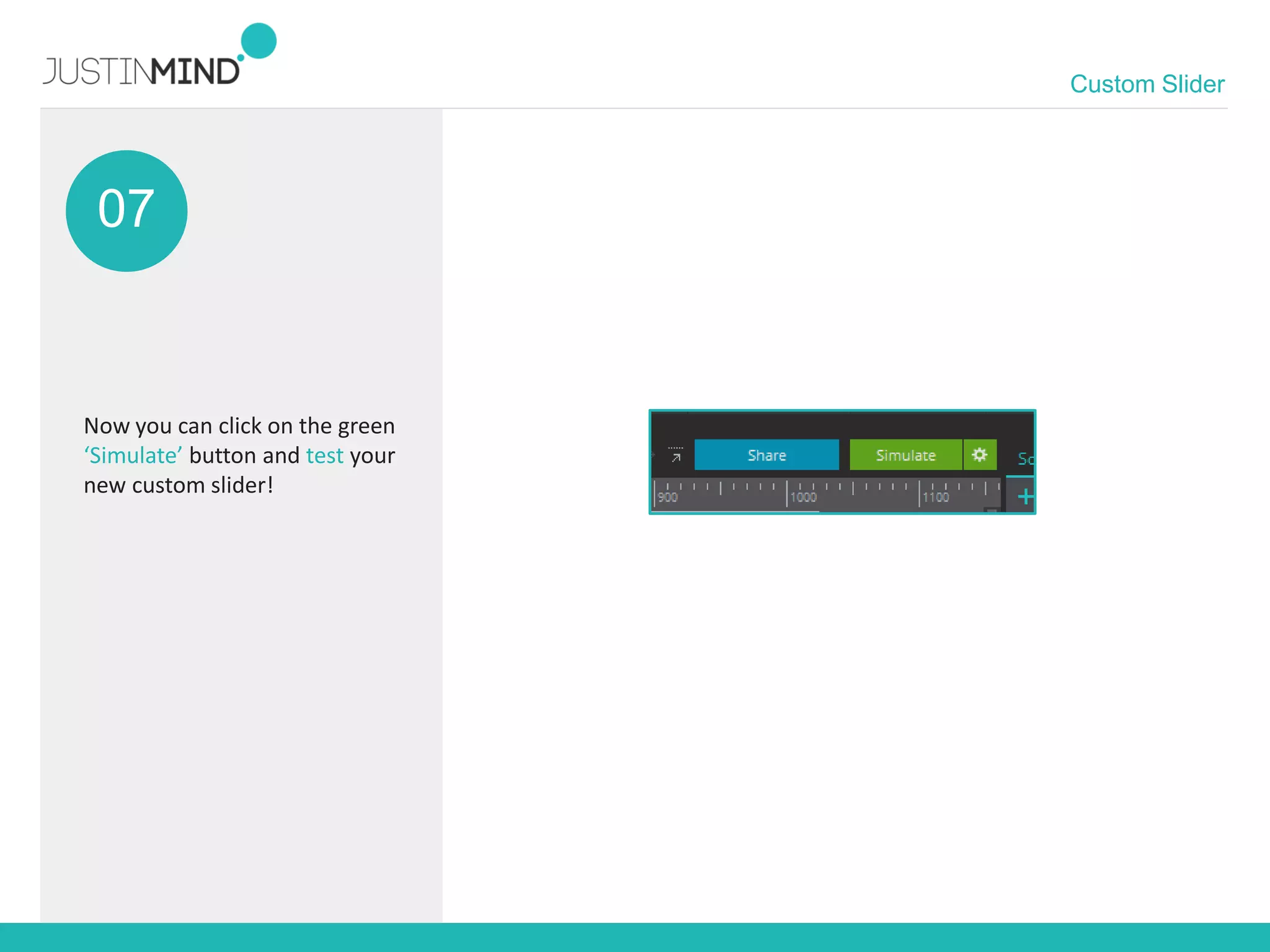 How to design a custom slider in your wireframe | PPT