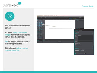 How to design a custom slider in your wireframe | PPT