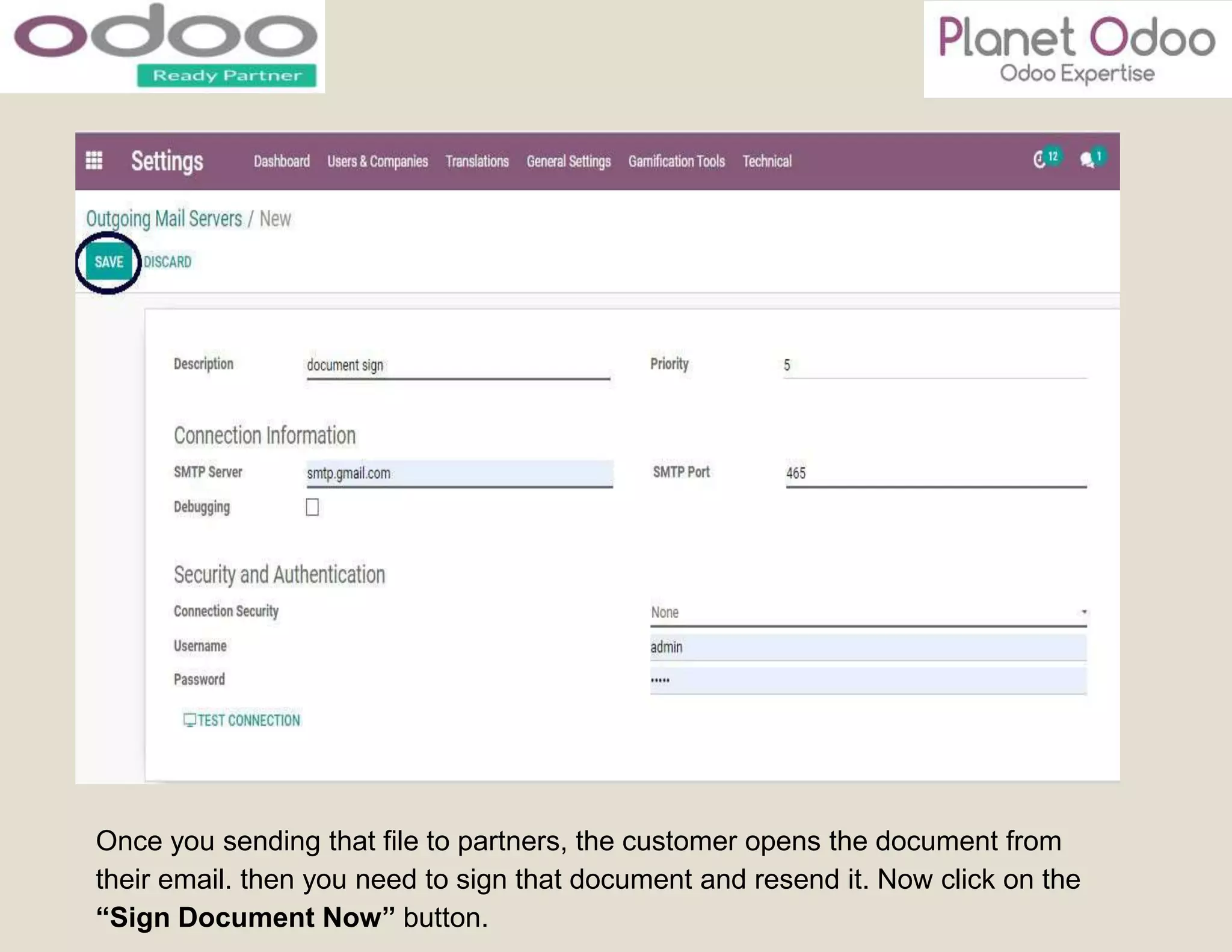How to design a digital signature in odoo | PPTX