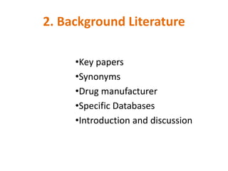 How to design and conduct a complex literature search | PPT