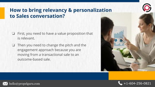 How To Design And Implement Outcome-Based Sales Strategy | PPT