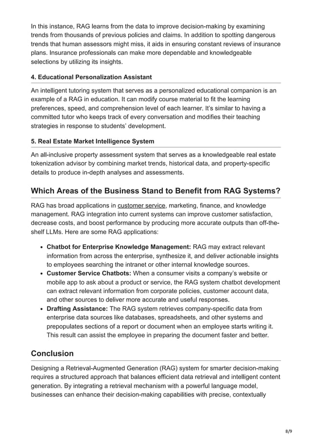 How to Design a RAG System for Smarter Decision-Making.pdf