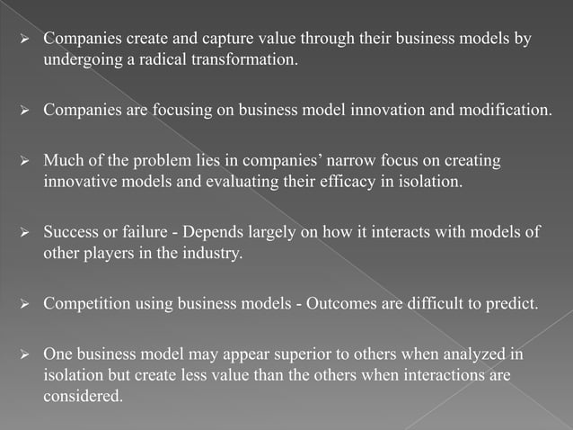 How To Design A Winning Business Model | PPTX | Air Travel | Travel Type