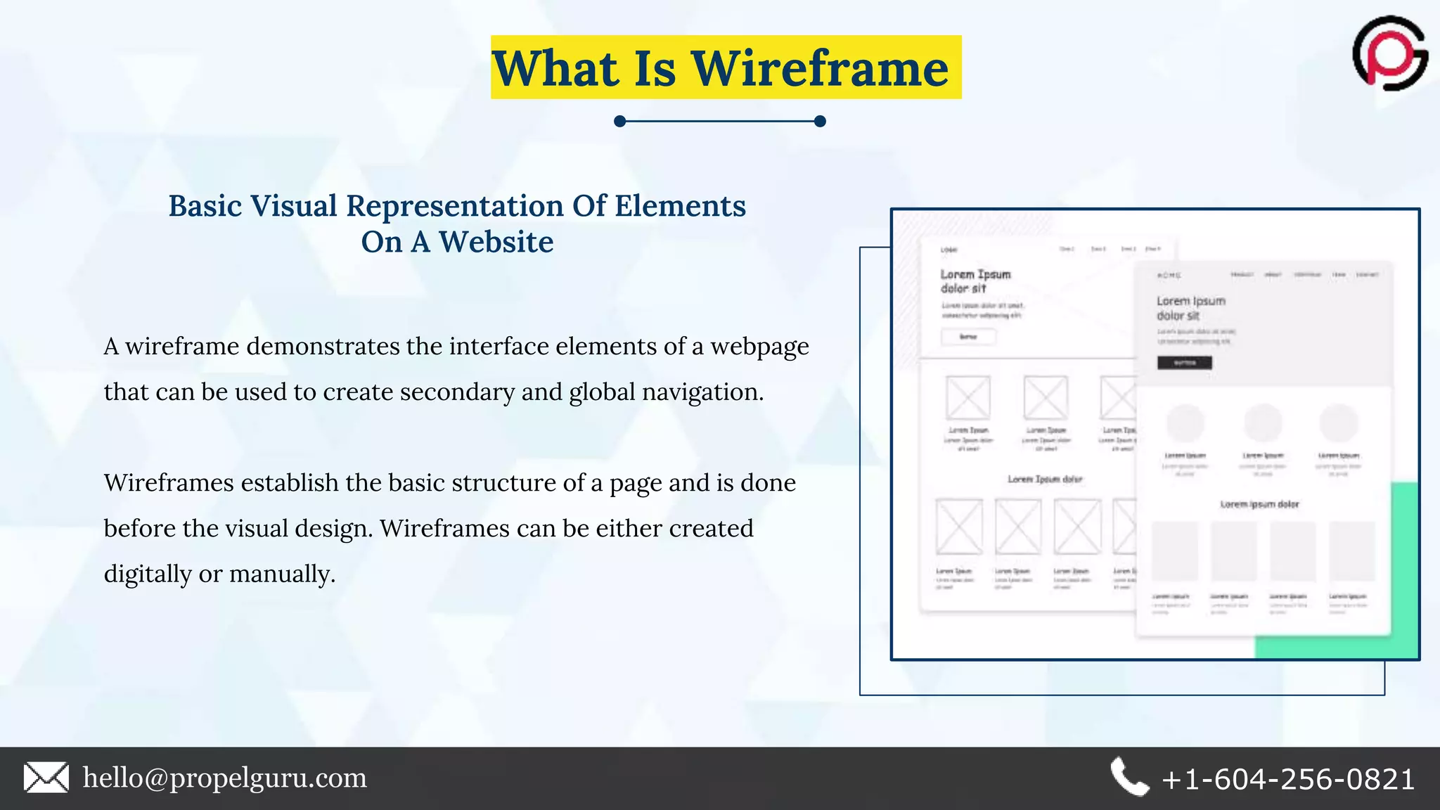 How To Design A Wireframe For Website | PPTX