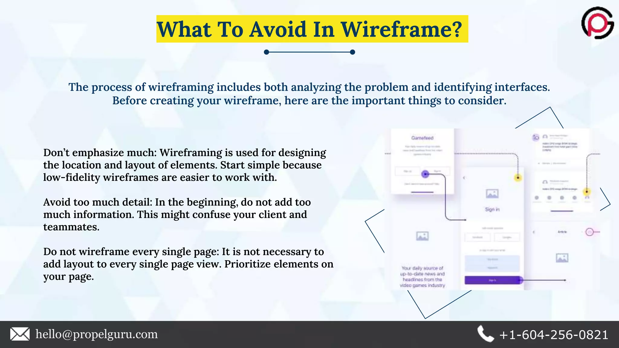 How To Design A Wireframe For Website | PPTX