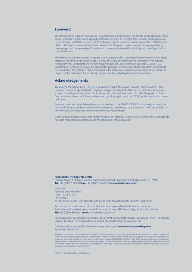 How To Design Concrete Structures Using Eurocode 2 Pdf Web Development Internet