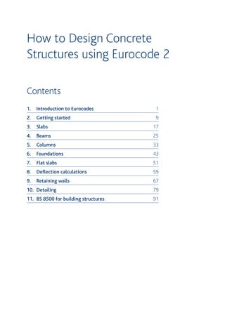How To Design Concrete Structures Using Eurocode 2 | PDF