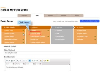 How to Design e-Ticket | PPT