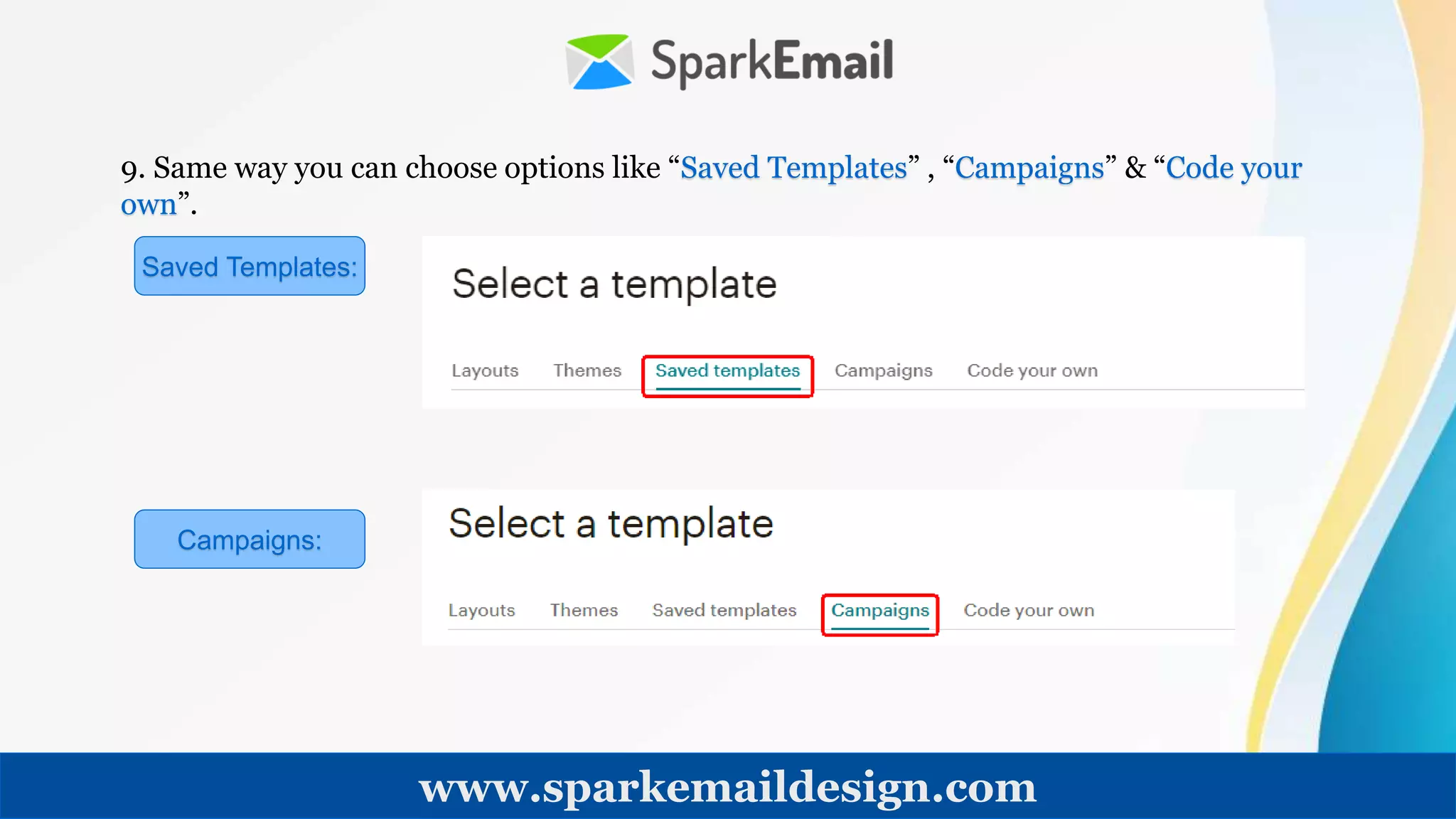 How to design a custom MailChimp email templates | PPT | Free Download