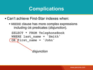 How to Design Indexes, Really | PPT