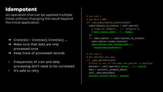 How to Design Resilient Odoo Crons | PPT