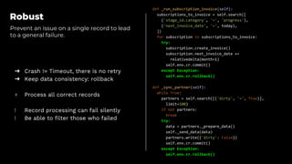 How to Design Resilient Odoo Crons | PPT