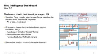How to design web intelligence reports that behave like real dashboards ...