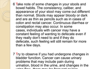 How to detect cancer | PPT