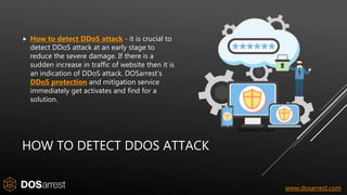 How to detect DDoS attack | PPT