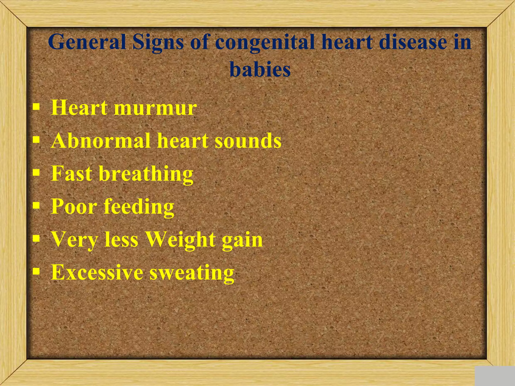 How to detect & diagnose congenital heart disease in children | PPTX