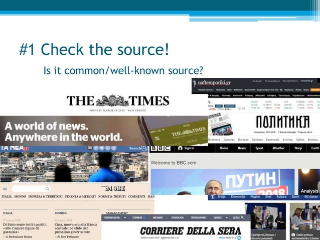 How to detect fake news | PPT