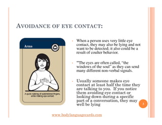 How To Detect Lies | PDF