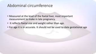 How to determine gestational age of pregnancy | PPTX