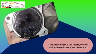 How to Determine the Failed Transmission Vacuum Modulator in Car | PPTX