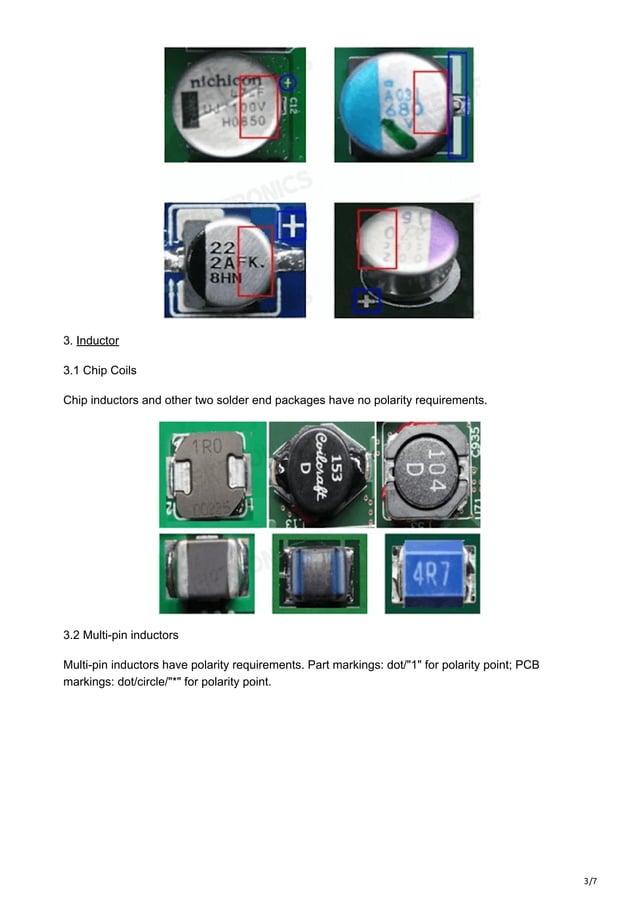 How to determine the polarity of smd components like a pro | PDF