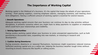 How to Determine Your Working Capital Needs | PDF